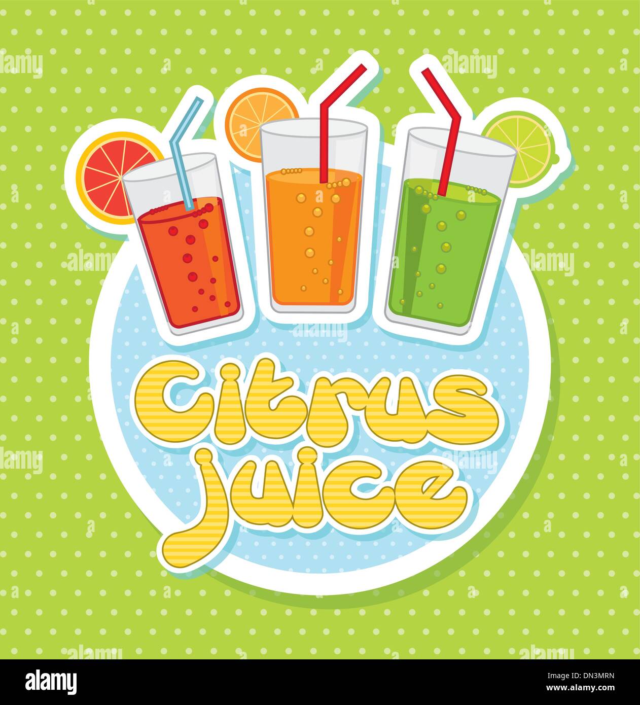 Juices vector vectors hi-res stock photography and images - Alamy