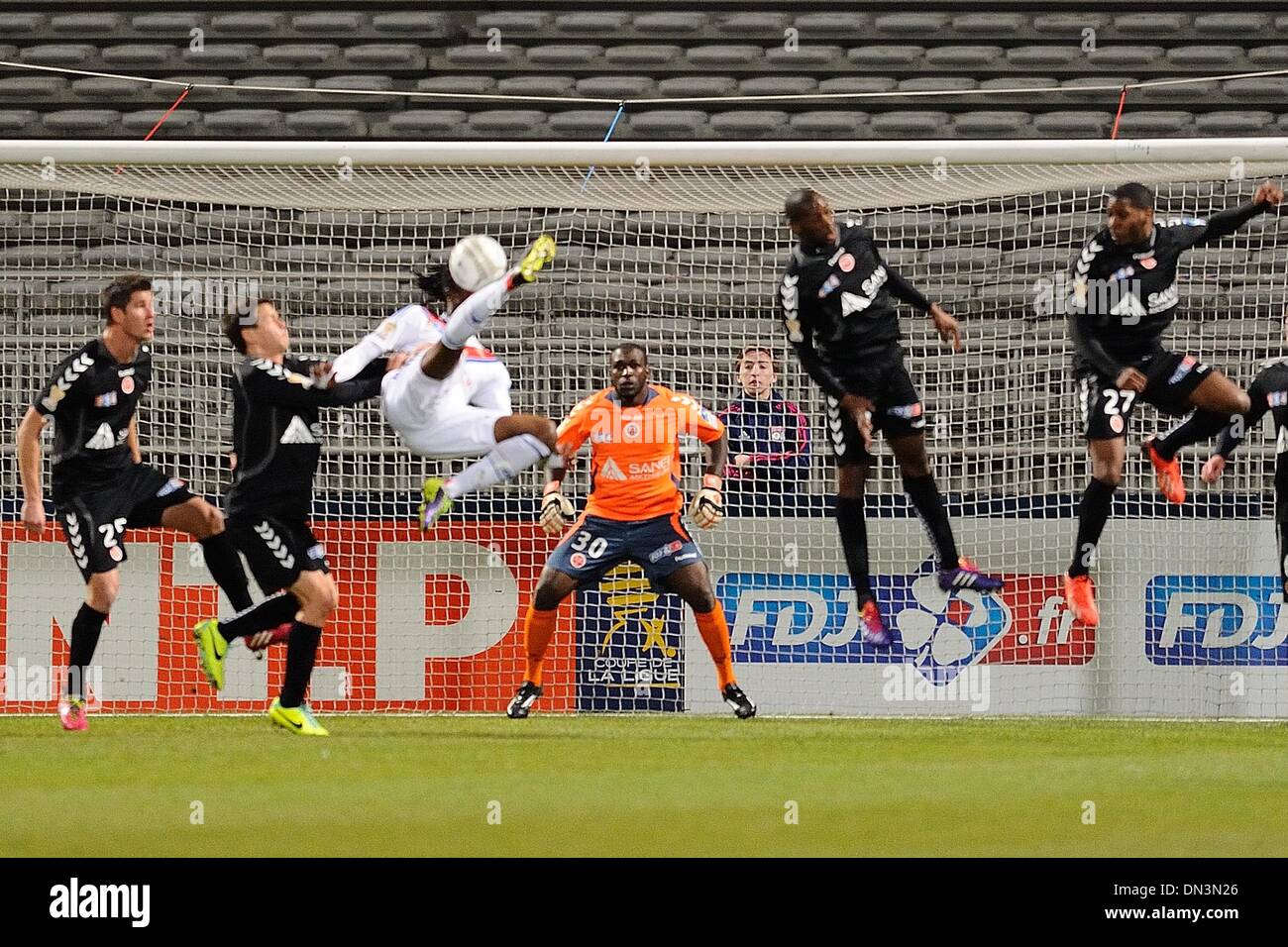 Lyon, France. 18th Dec, 2013. French League Cup football. Lyon versus ...