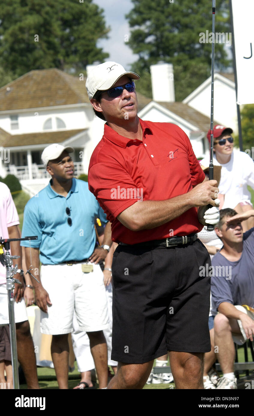 Aug 27, 2006; Raleigh, NC, USA; Former Host Real TV JOHN DALY makes an ...