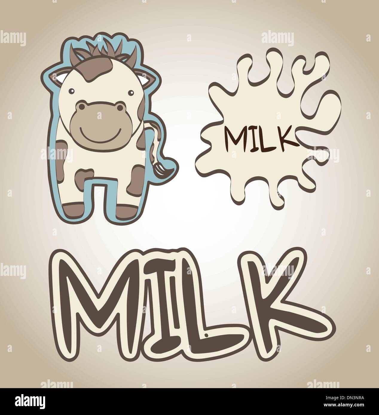 Milk vector vectors hi-res stock photography and images - Alamy