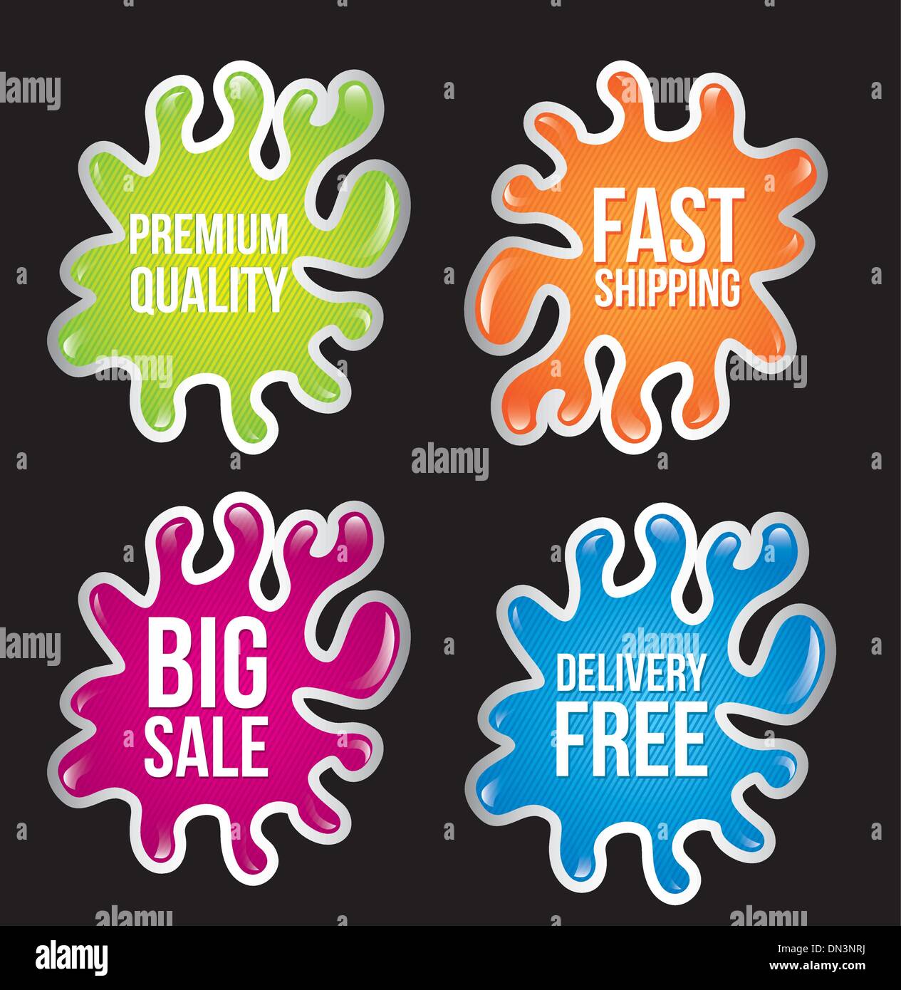 Splash Vector Vectors High Resolution Stock Photography and Images - Alamy