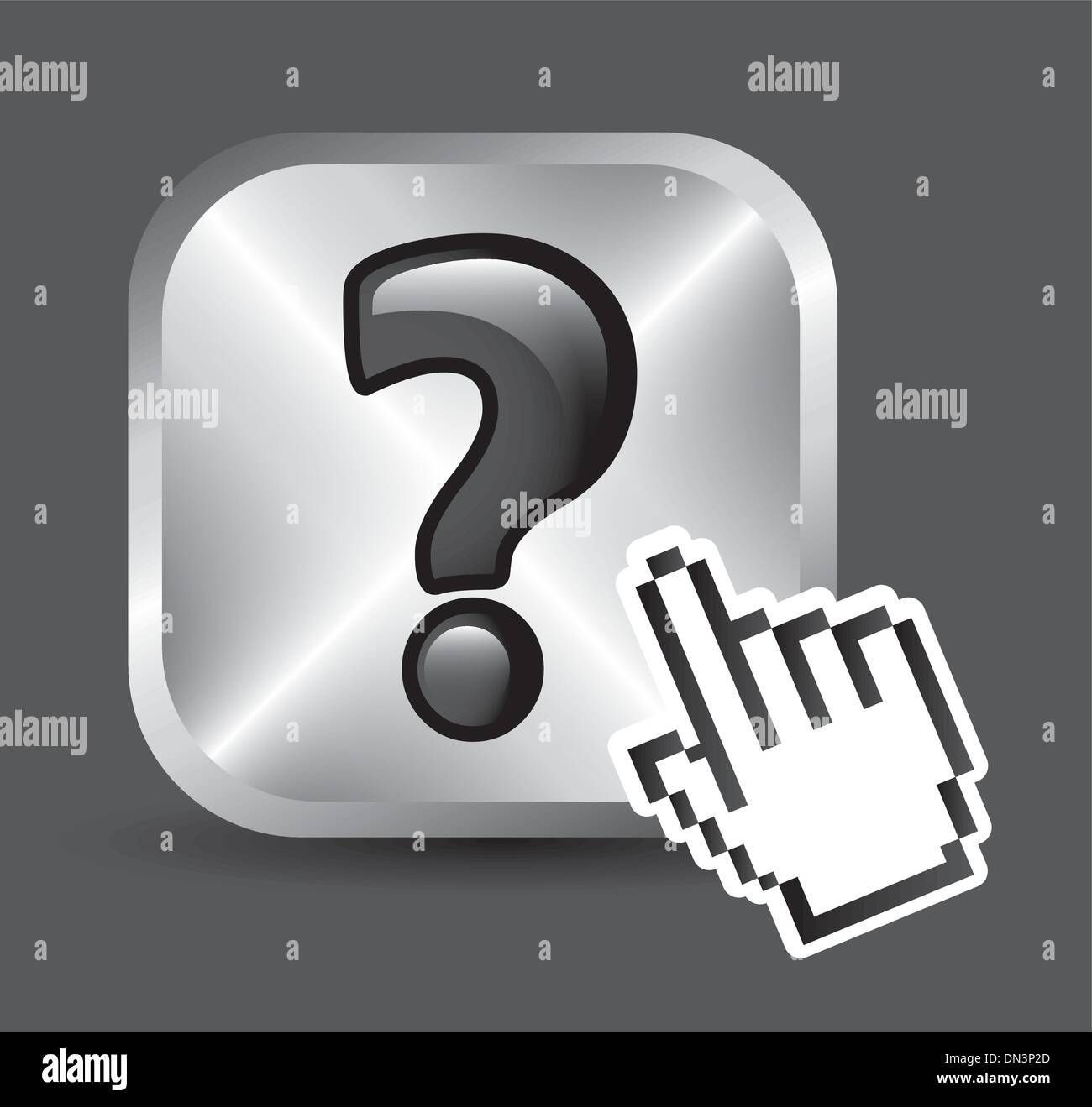 Question mark symbol cursor hi-res stock photography and images - Alamy
