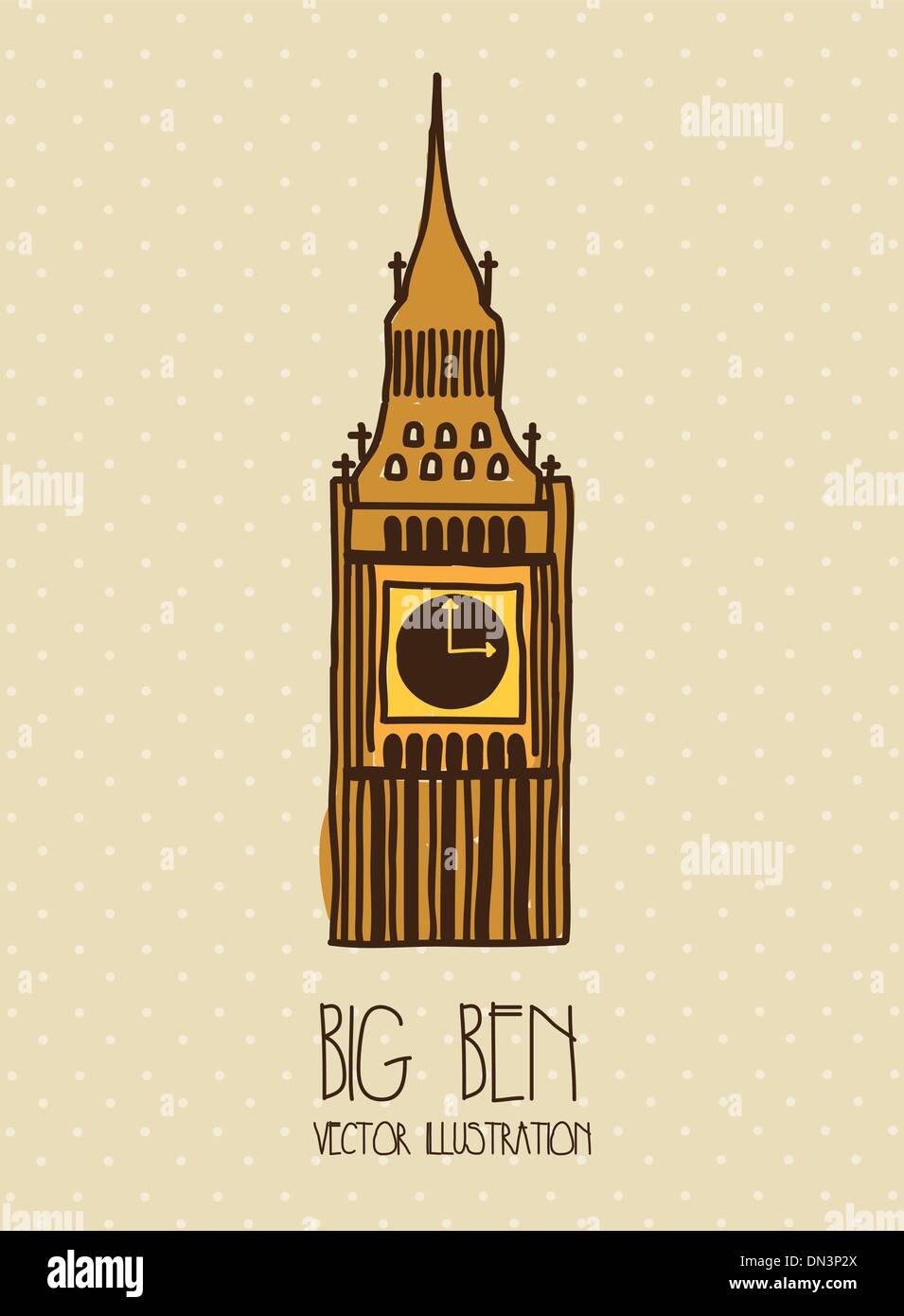 Symbol big ben Stock Vector Images - Alamy