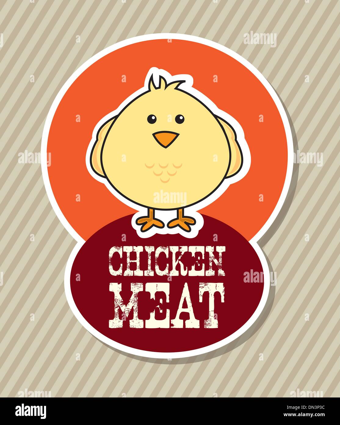 Organic chicken label hi-res stock photography and images - Alamy