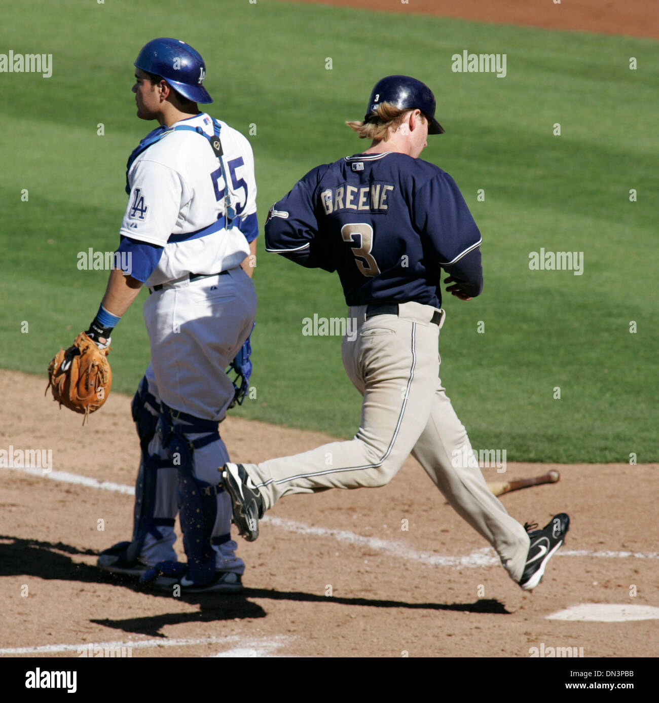 Sep 17, 2006; Los Angeles, CA, USA; MLB Baseball: San Diego Padres (3 ...