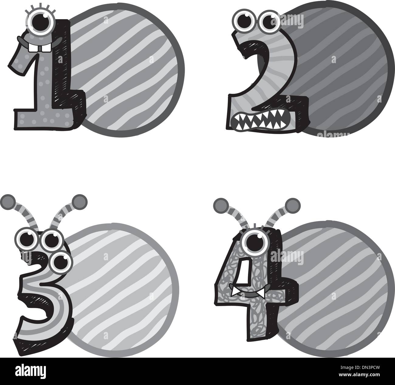 Numbers drawing hi-res stock photography and images - Alamy