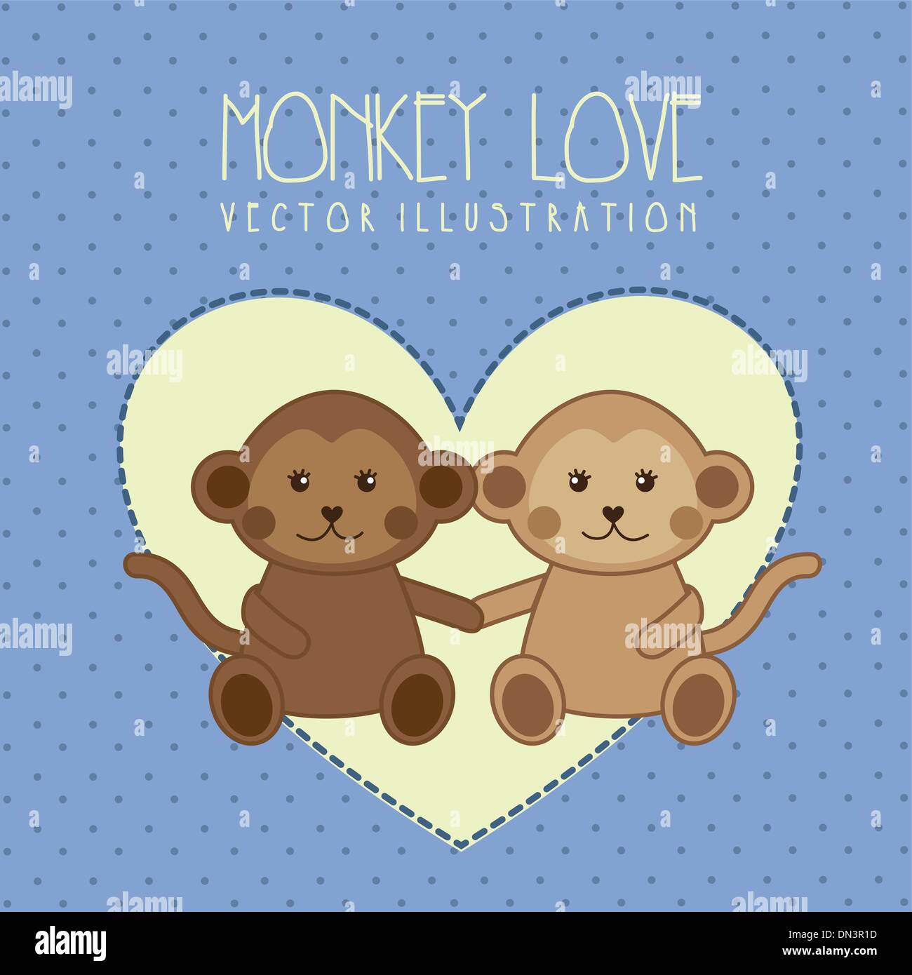 Monkey heart hi-res stock photography and images - Alamy