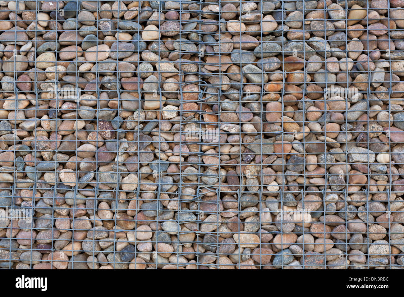 Facade of pebble stones Stock Photo - Alamy