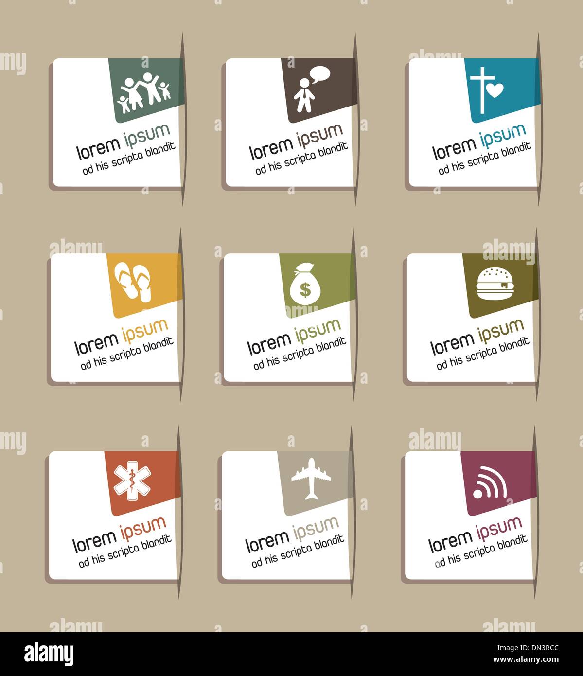 Letter labels hi-res stock photography and images - Alamy