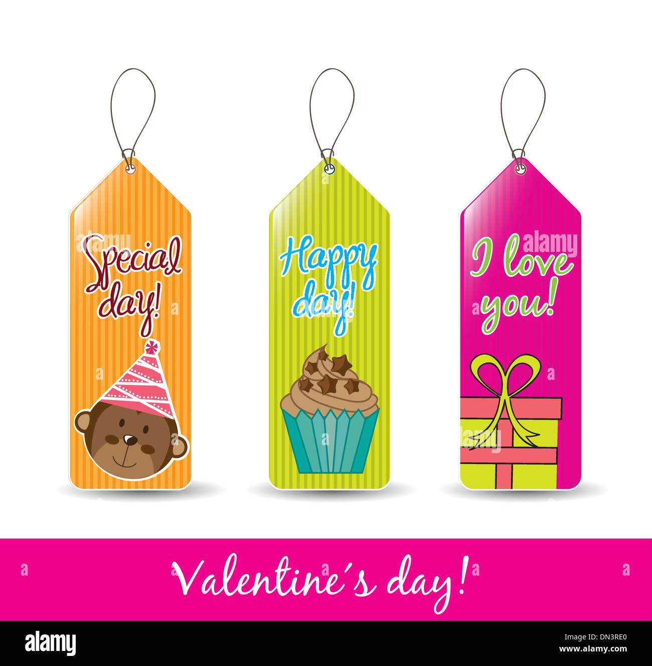 Valentines day labels hi-res stock photography and images - Alamy