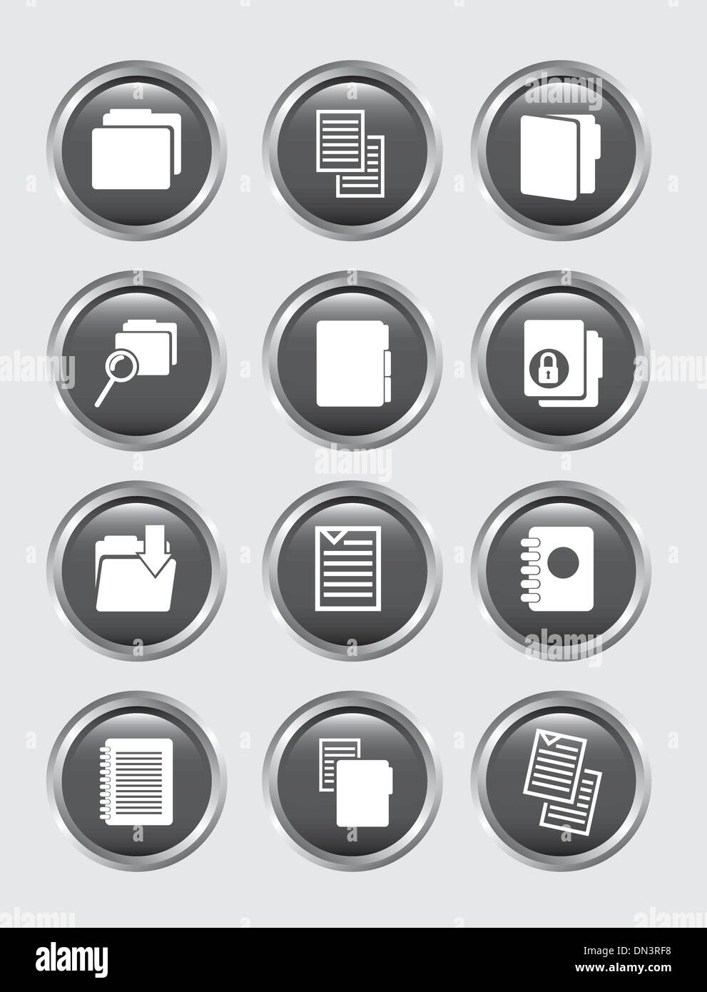 Files for silhouette Stock Vector Images - Alamy