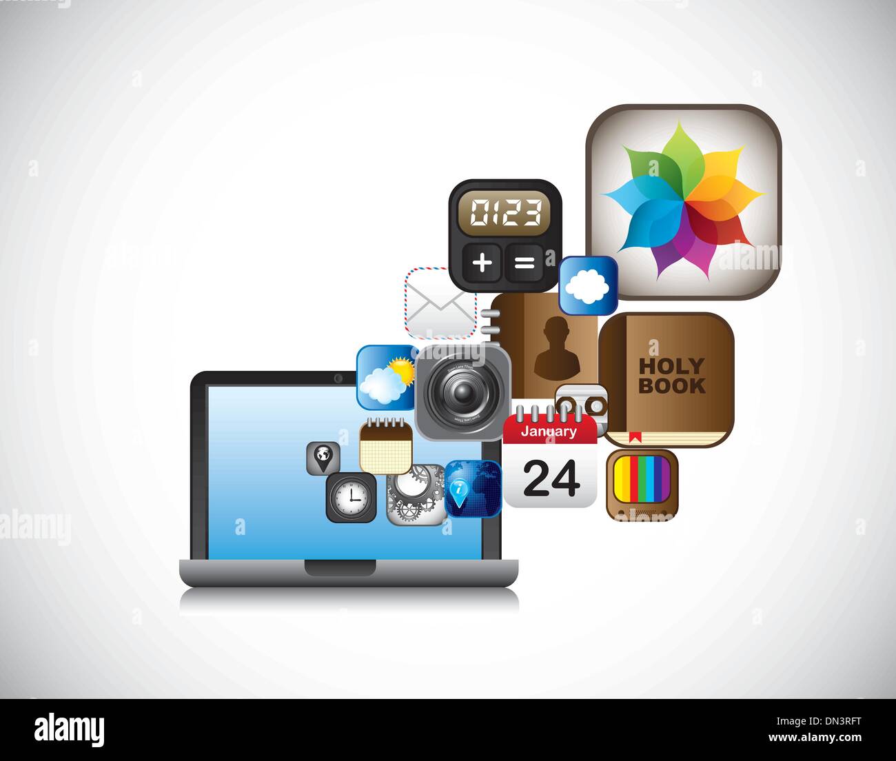 Map apps Stock Vector Images - Alamy