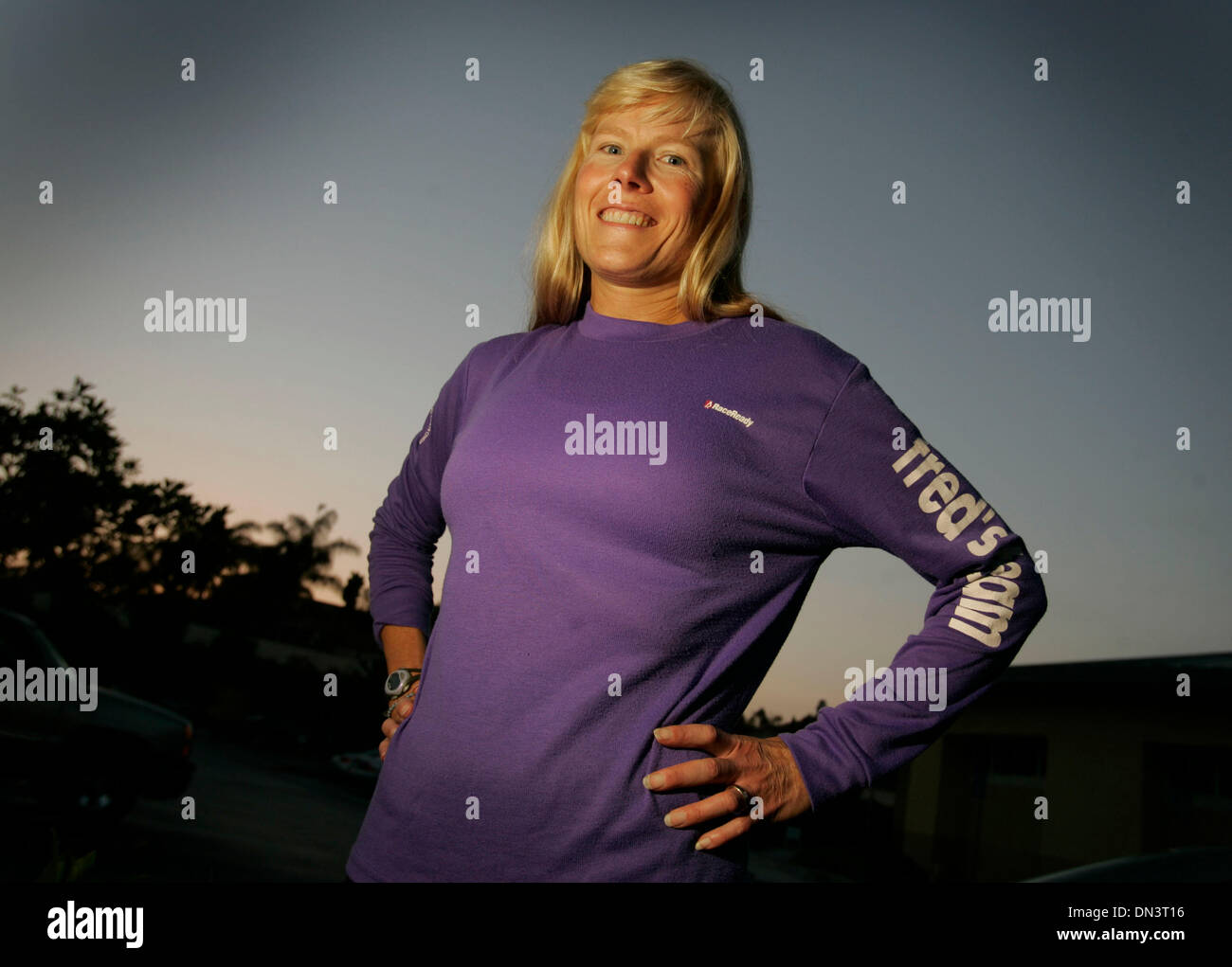 Oct 12, 2006; San Diego, CA, USA; LAURIE KEARNEY recently completed her ...