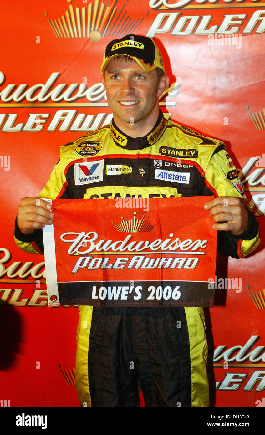 Oct 12, 2006; Concord, NC, USA; SCOTT RIGGS, driver of the #10 Stanley ...