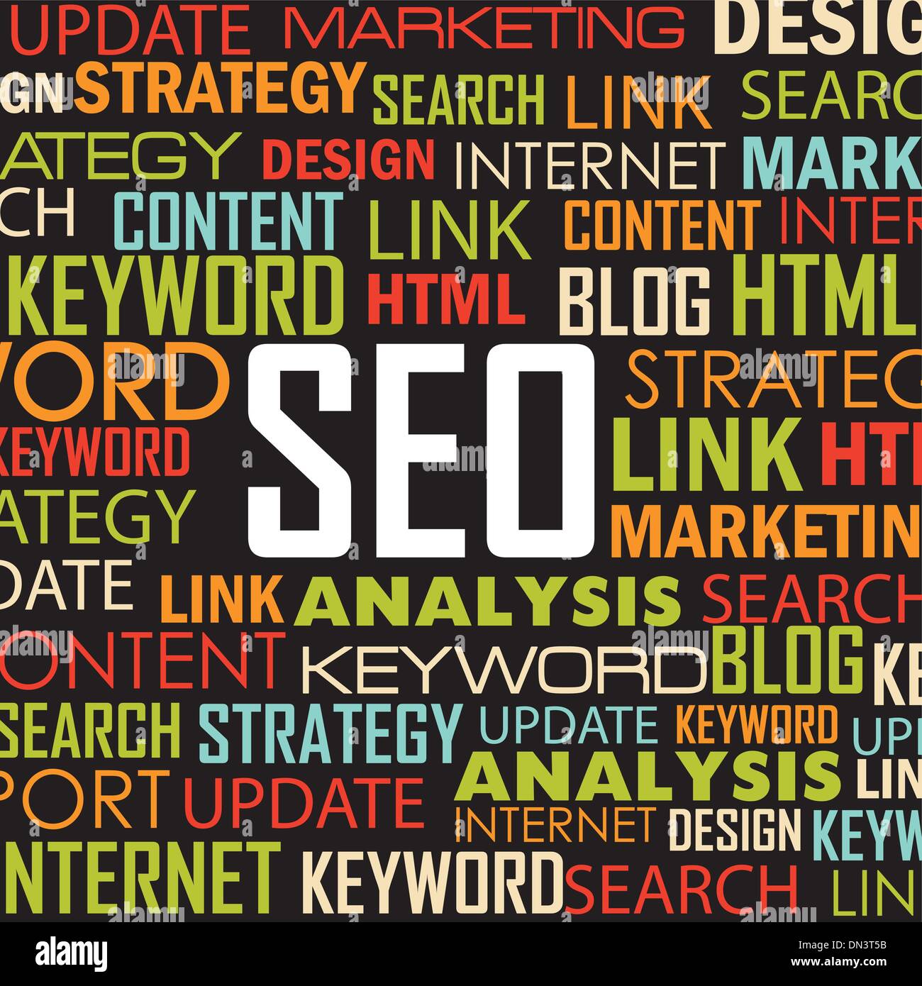 Seo software Stock Vector Images - Alamy