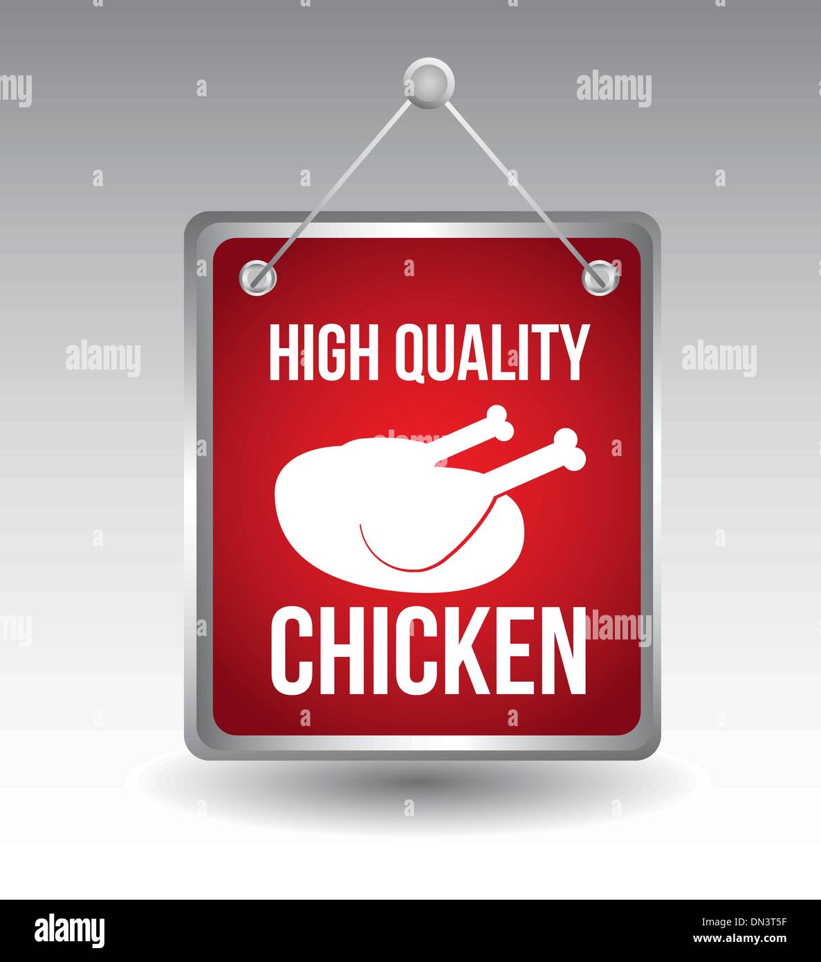 Organic chicken meat label hi-res stock photography and images - Alamy