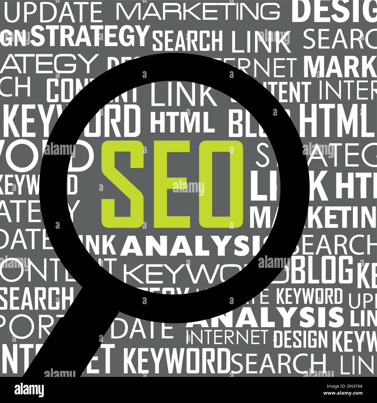 Seo software Stock Vector Images - Alamy