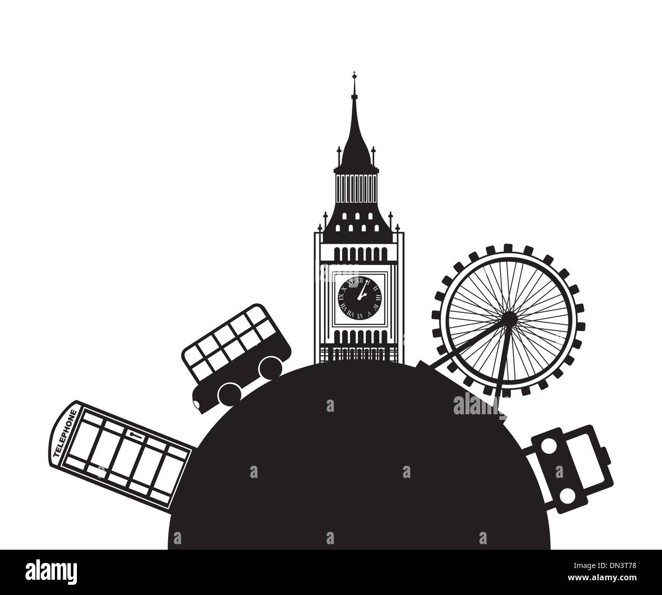 City of london map vector hi-res stock photography and images - Alamy