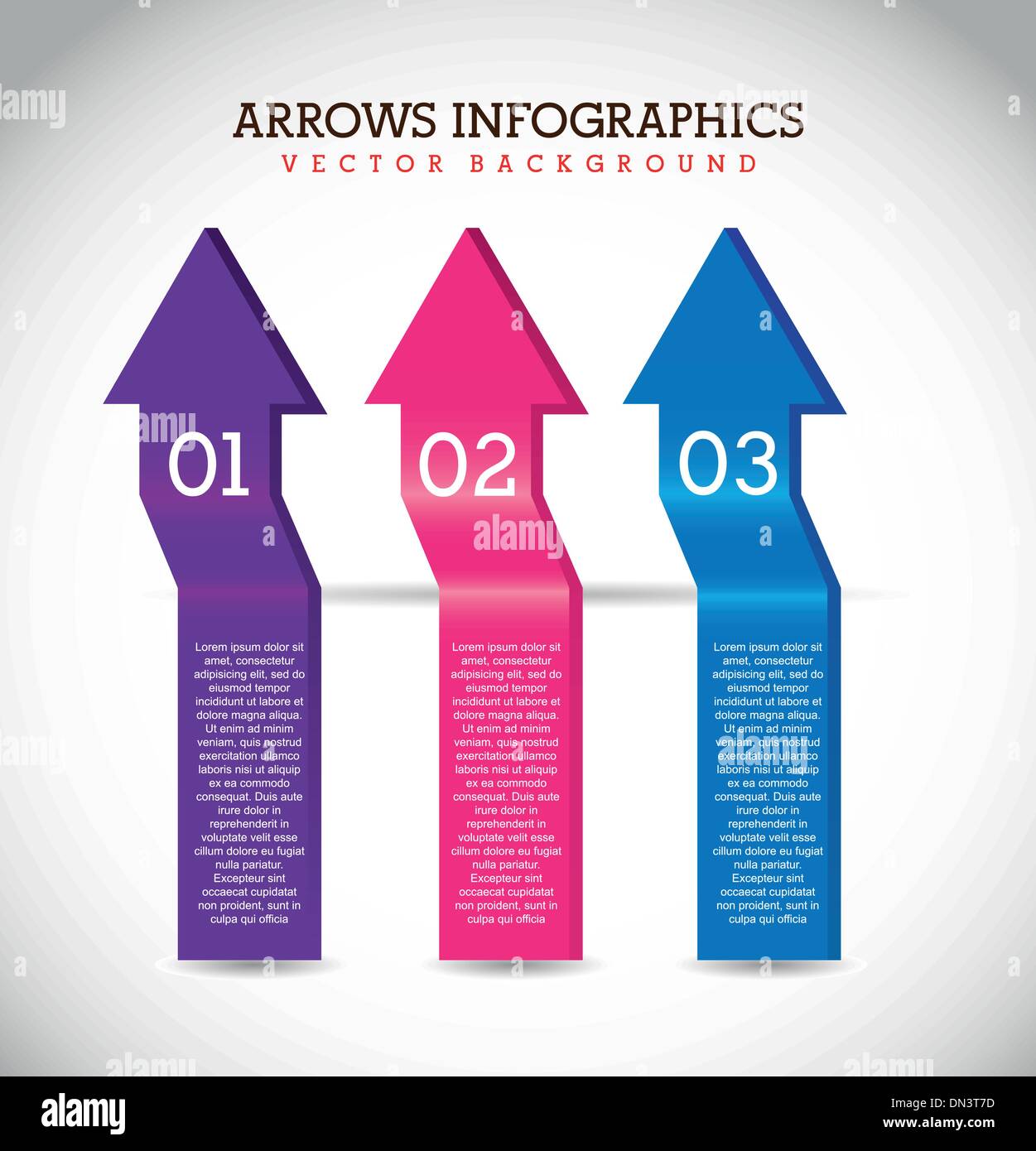Purple arrows Stock Vector Images - Alamy