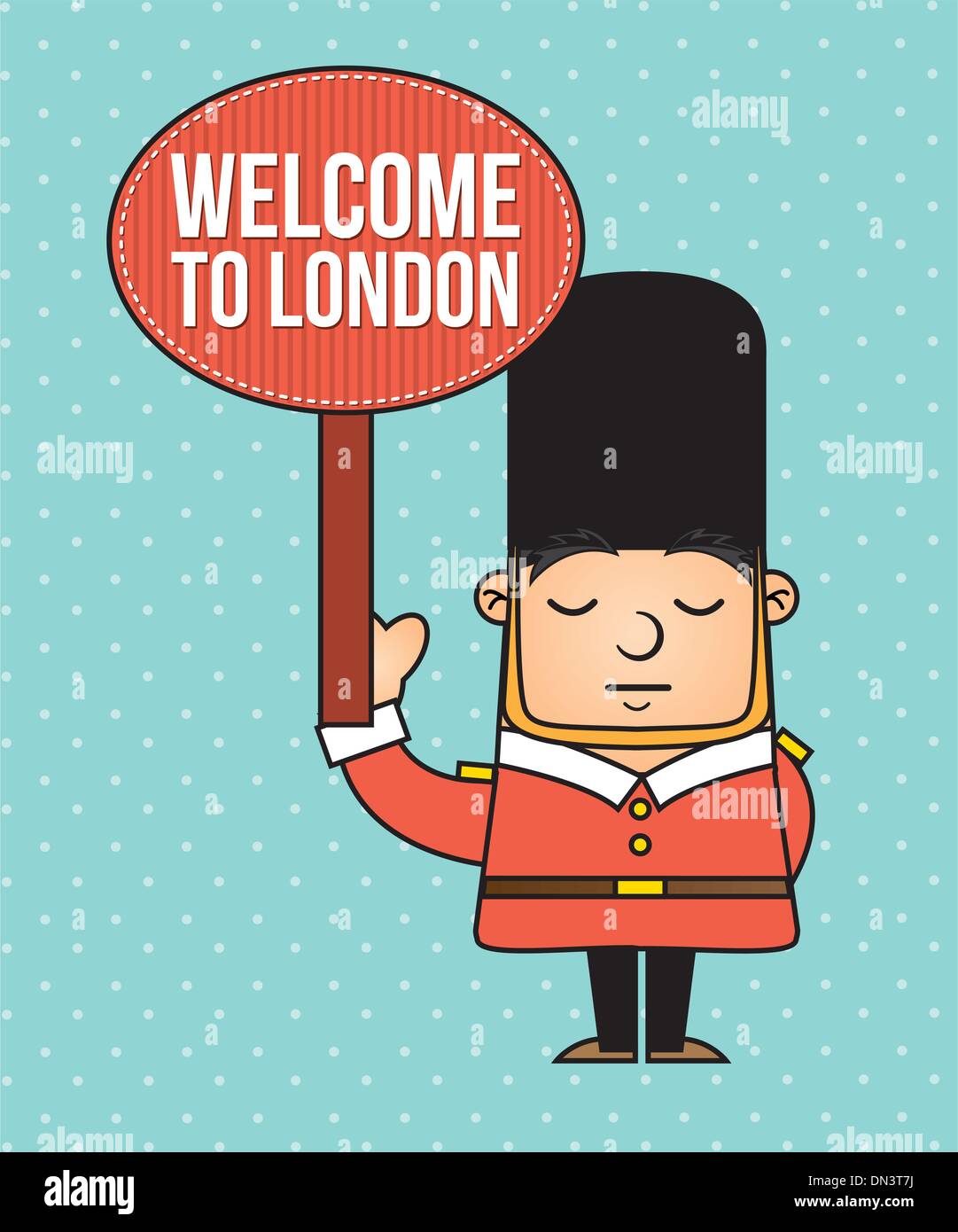 London guard vector Stock Vector Images - Alamy