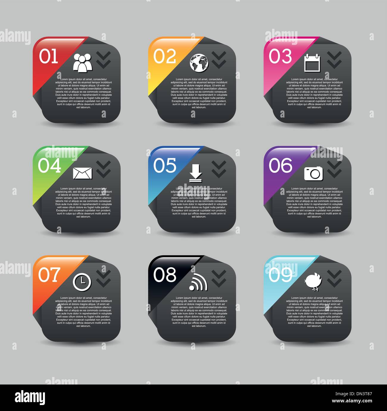 Infographics numbers hi-res stock photography and images - Alamy