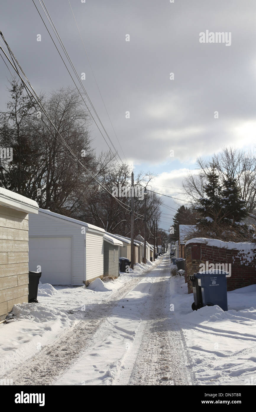 Minneapolis winter snow hi-res stock photography and images - Alamy