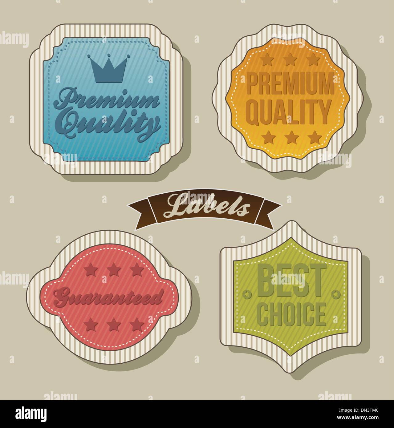 Classical labels Stock Vector Images - Alamy
