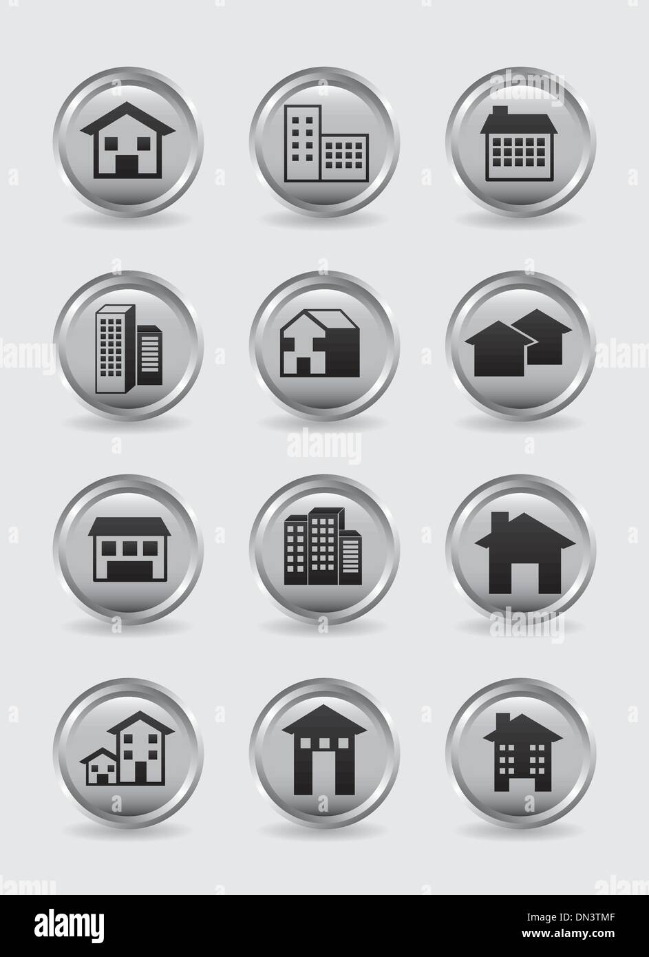 Button houses hi-res stock photography and images - Alamy