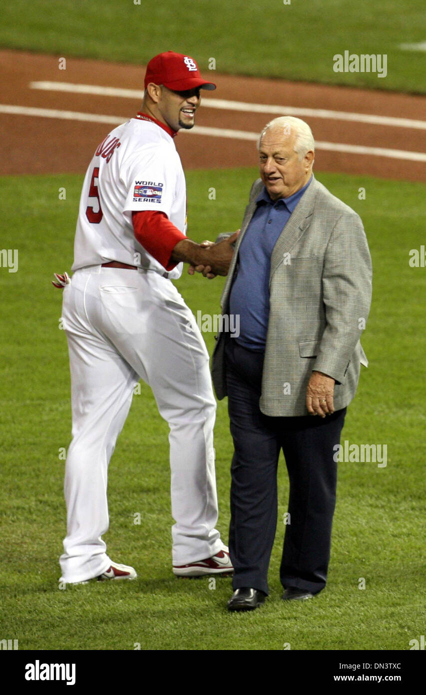 St louis cardinals manager tony hi-res stock photography and images - Alamy