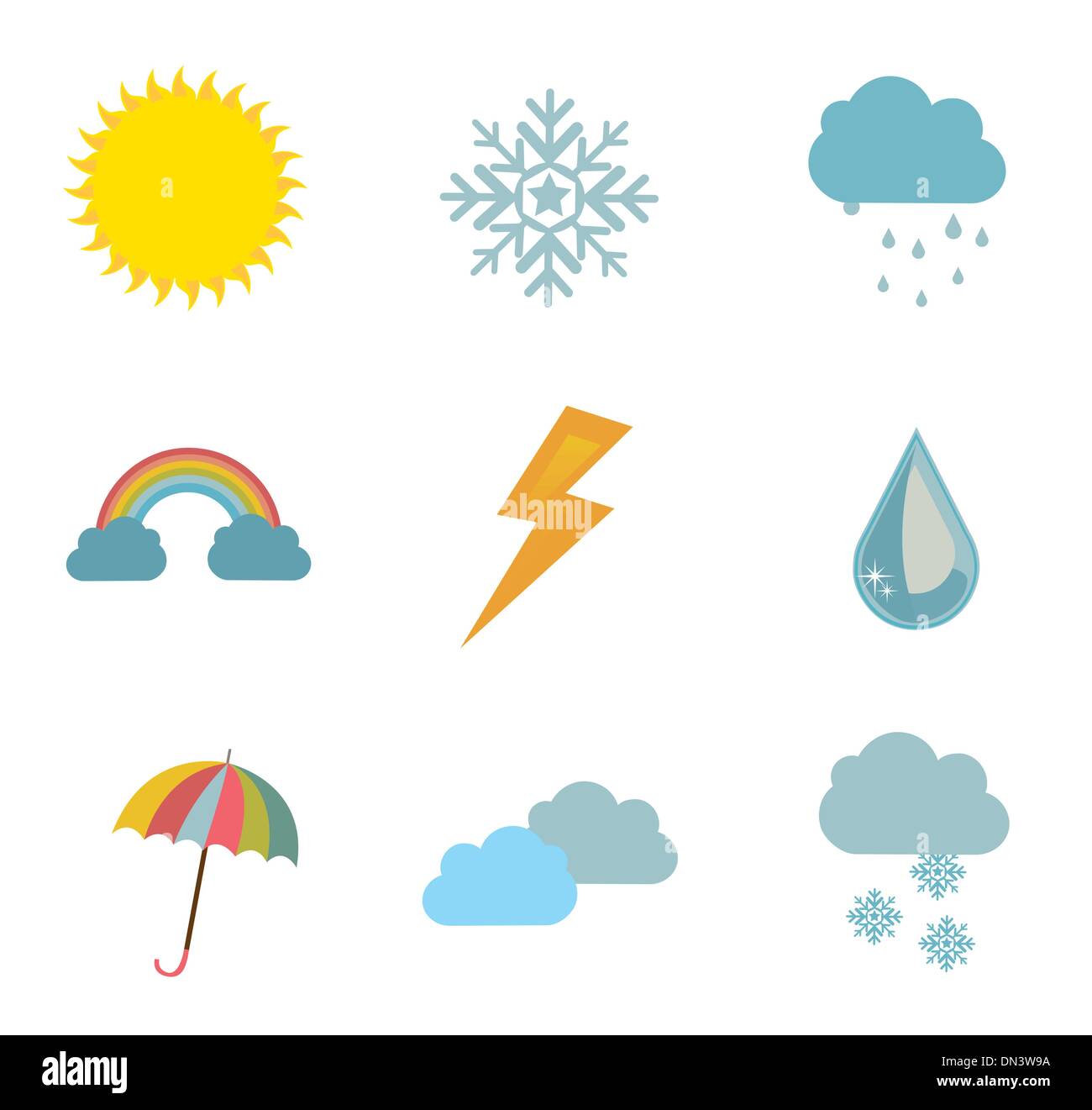 Weather Stock Vector Images - Alamy