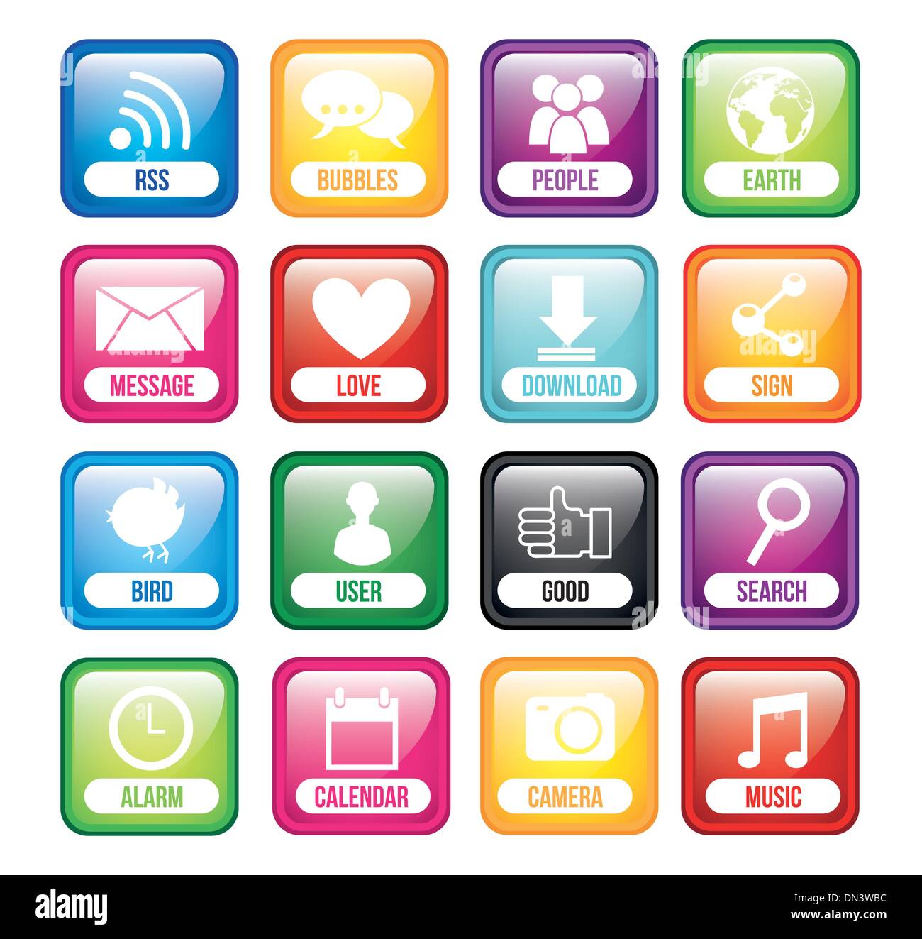 App people Stock Vector Images - Alamy