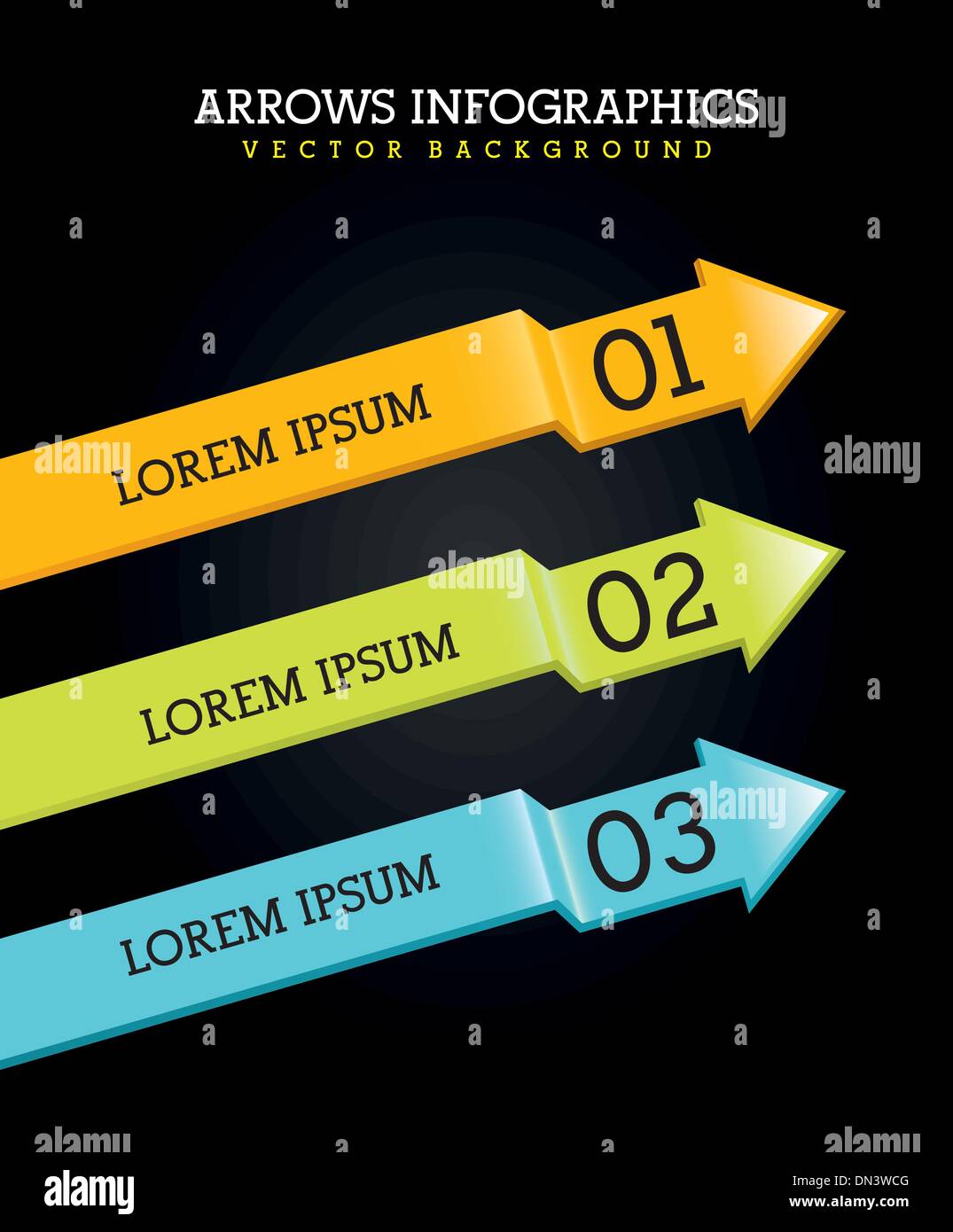 Data chart numbers orange Stock Vector Images - Alamy