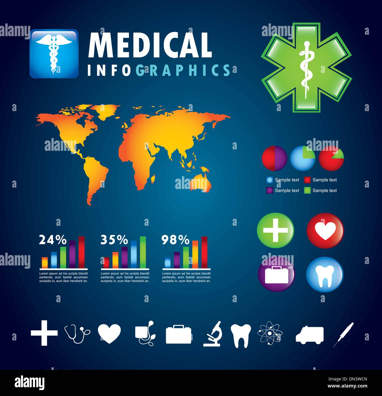 Ambulance graphics Stock Vector Images - Alamy