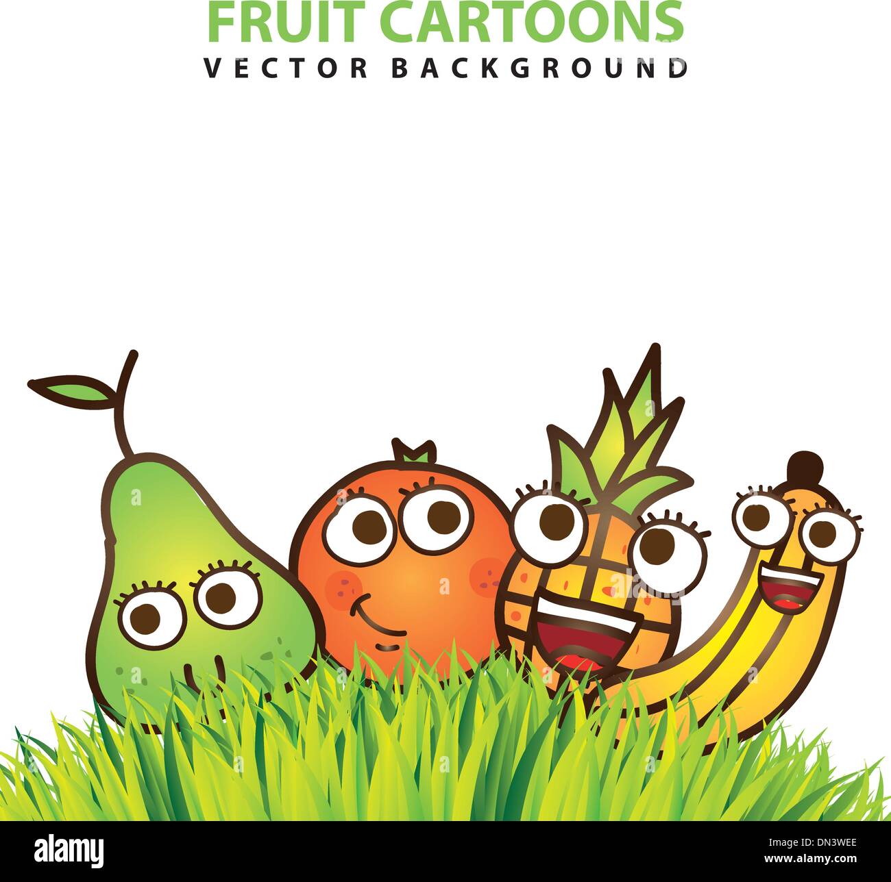 Animated fruits hi-res stock photography and images - Alamy