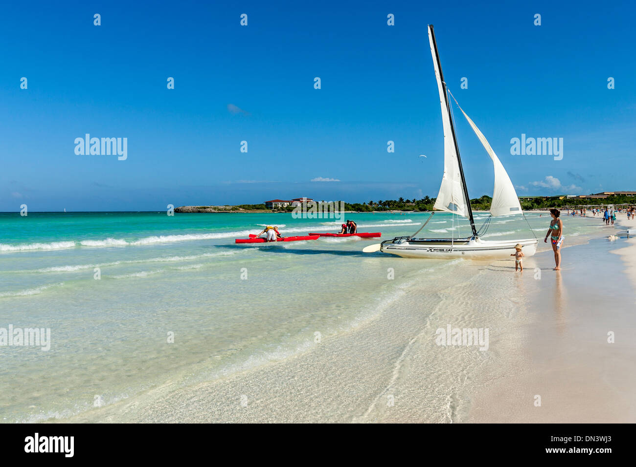 Cayo Coco Beach, Cayo Coco, Cuba Stock Photo - Alamy