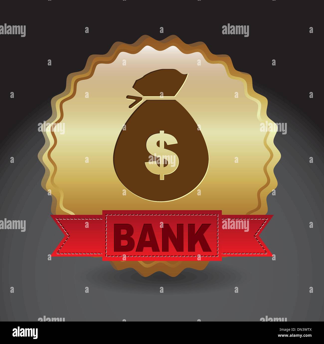 Bank icon hi-res stock photography and images - Alamy