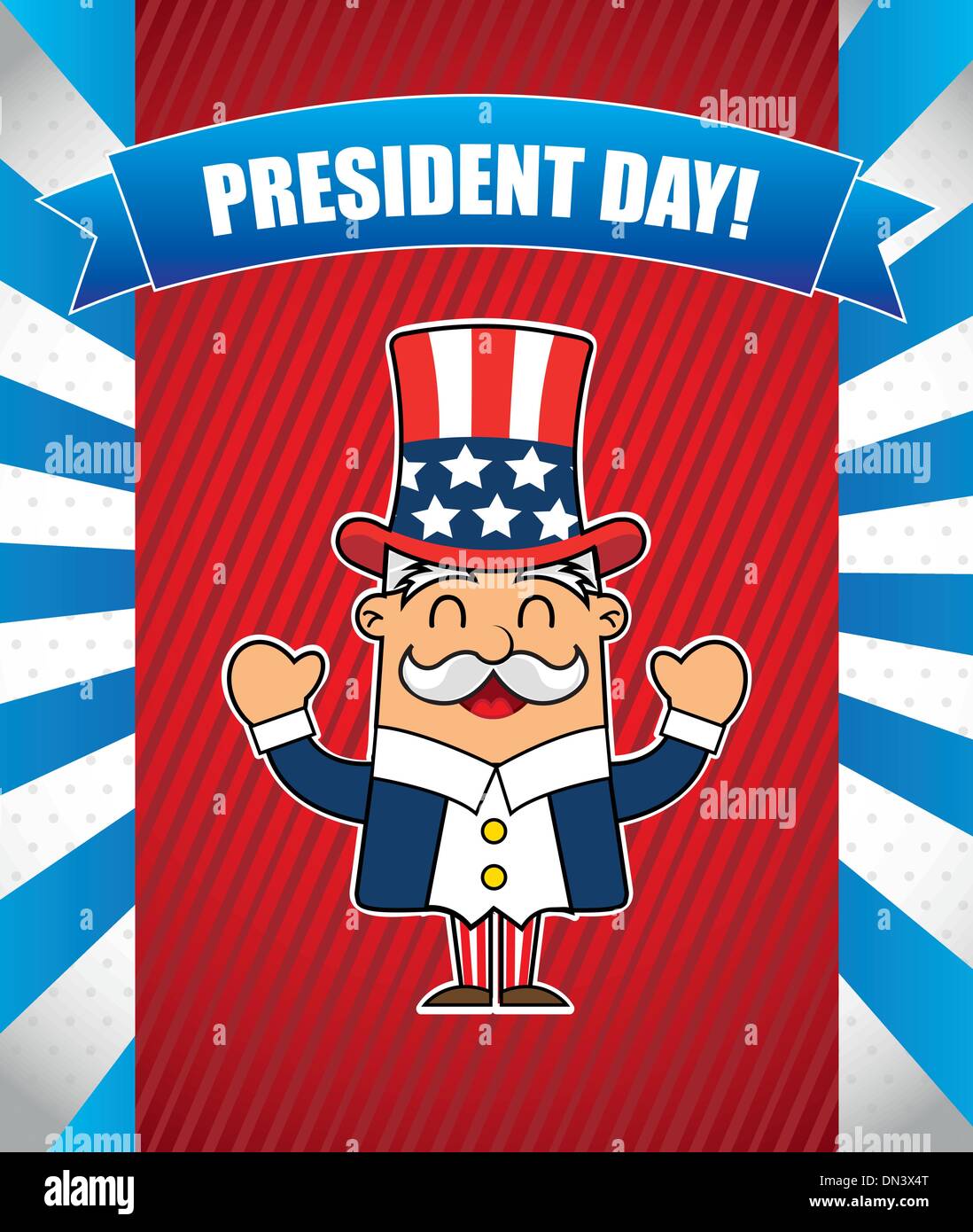 Cartoon of american presidents Stock Vector Images - Alamy