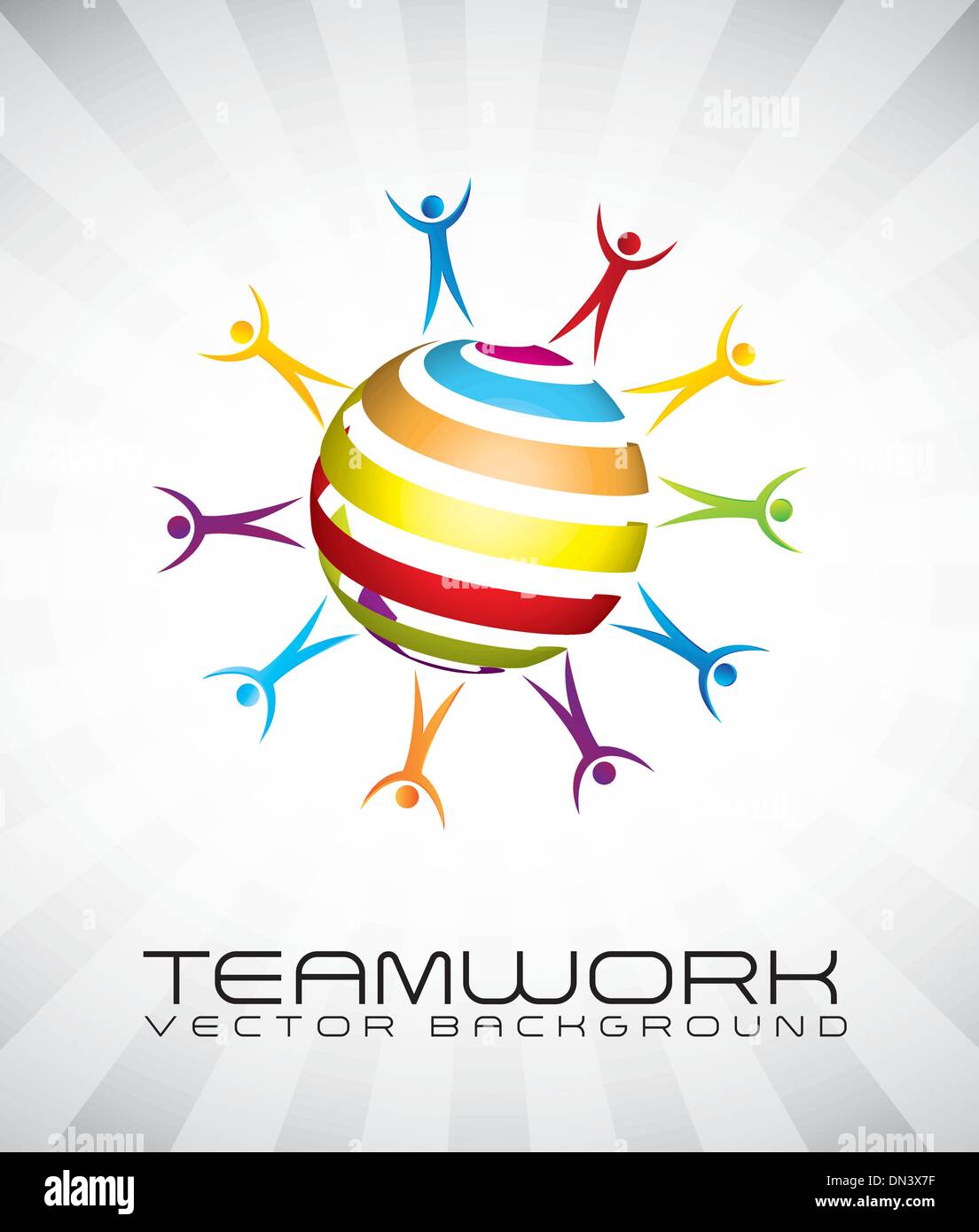 Adult teamwork Stock Vector Images - Alamy