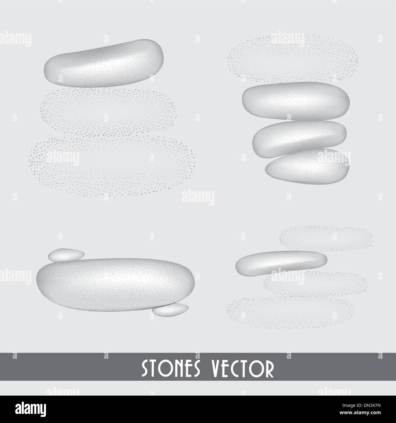 Beautiful spa concept white Stock Vector Images - Alamy