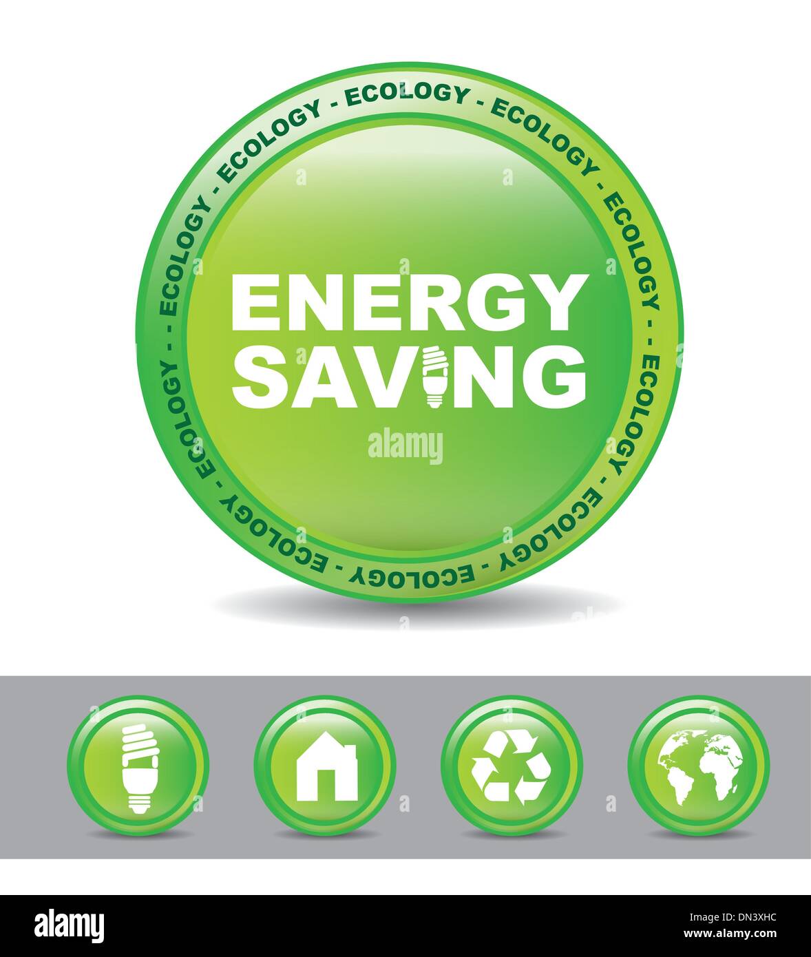 Saving energy retail Stock Vector Images - Alamy