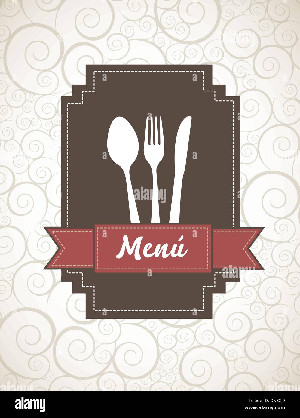 Menu vector vectors hi-res stock photography and images - Alamy
