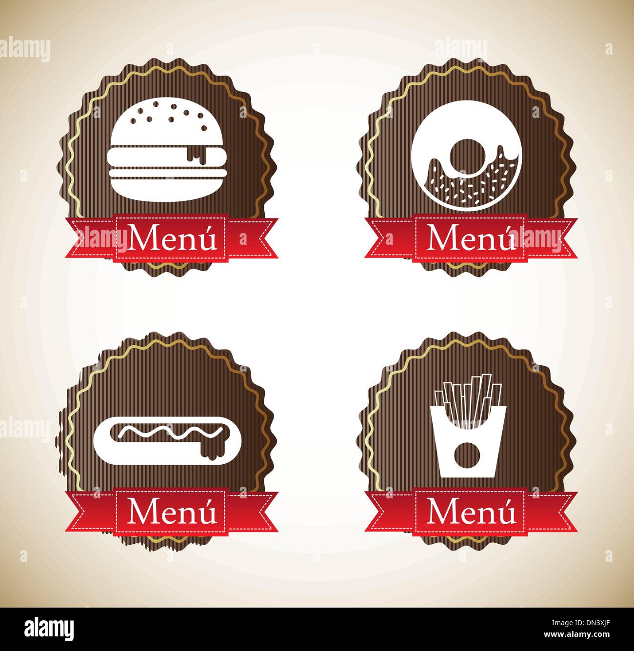 Ornate labels hi-res stock photography and images - Alamy