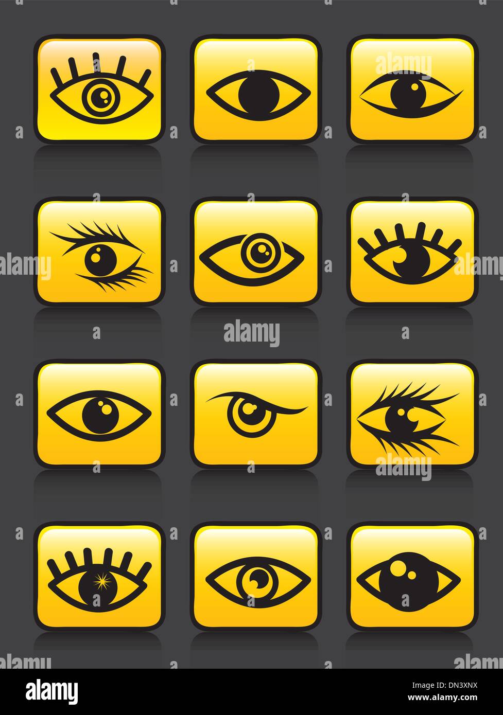 Various different eyes hi-res stock photography and images - Alamy