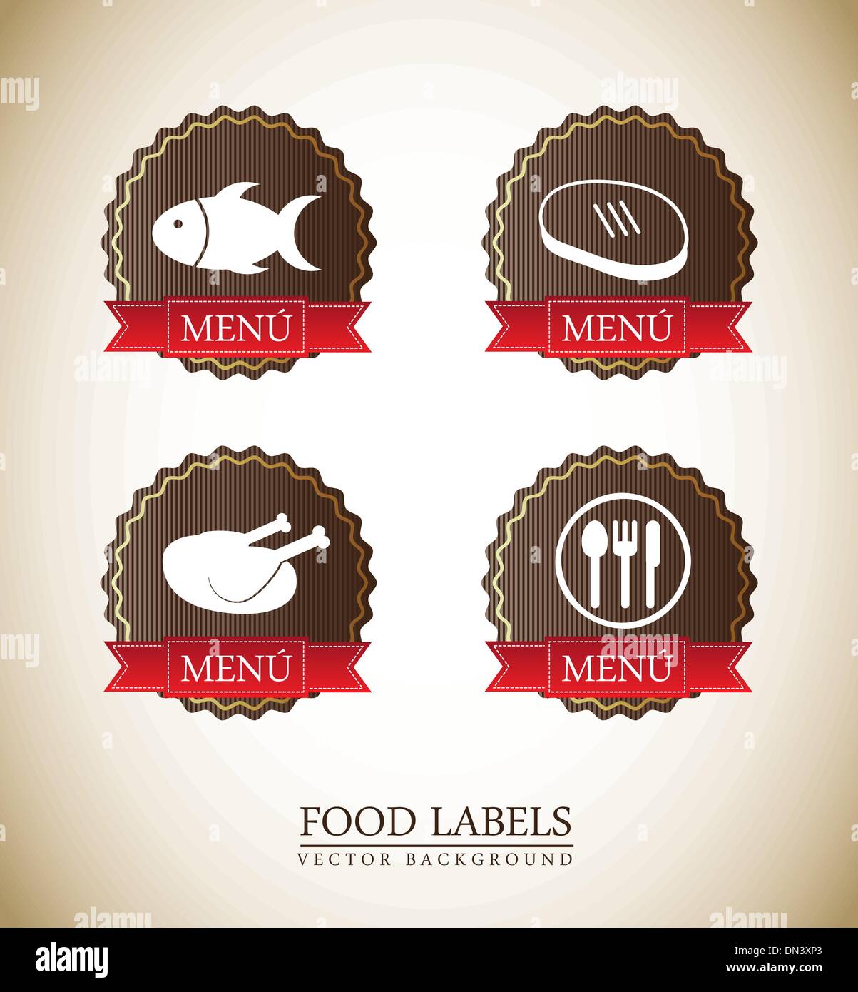 Meat labels hi-res stock photography and images - Alamy