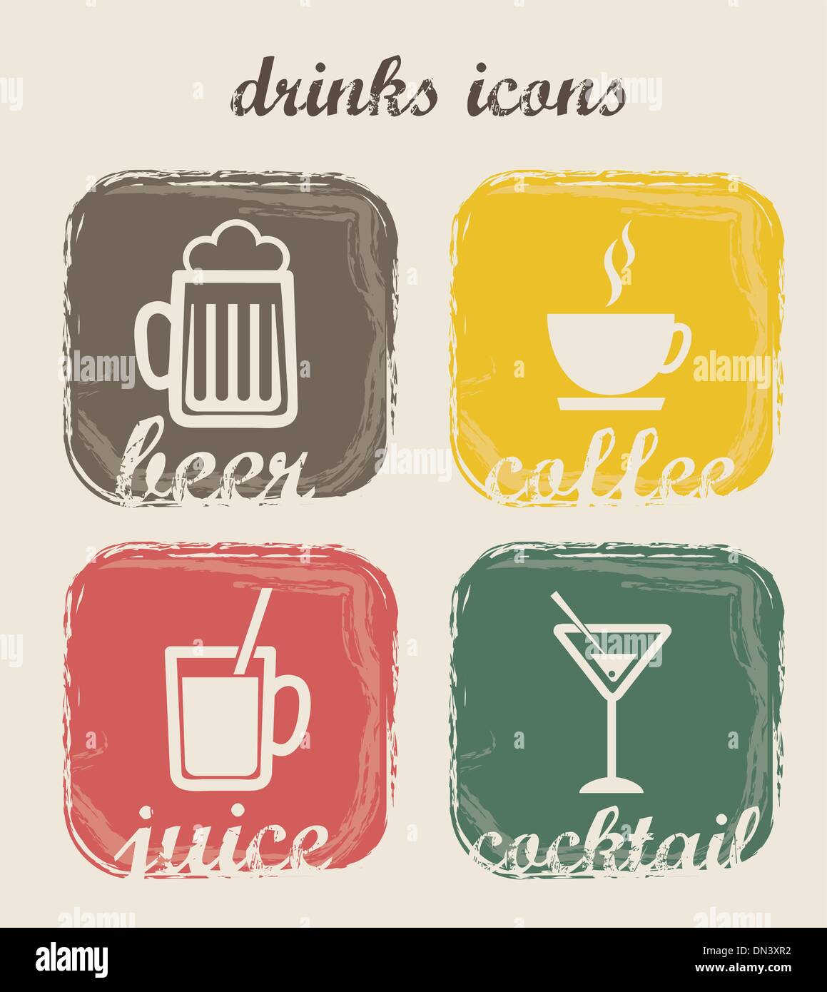 Drinks red wine Stock Vector Images - Alamy