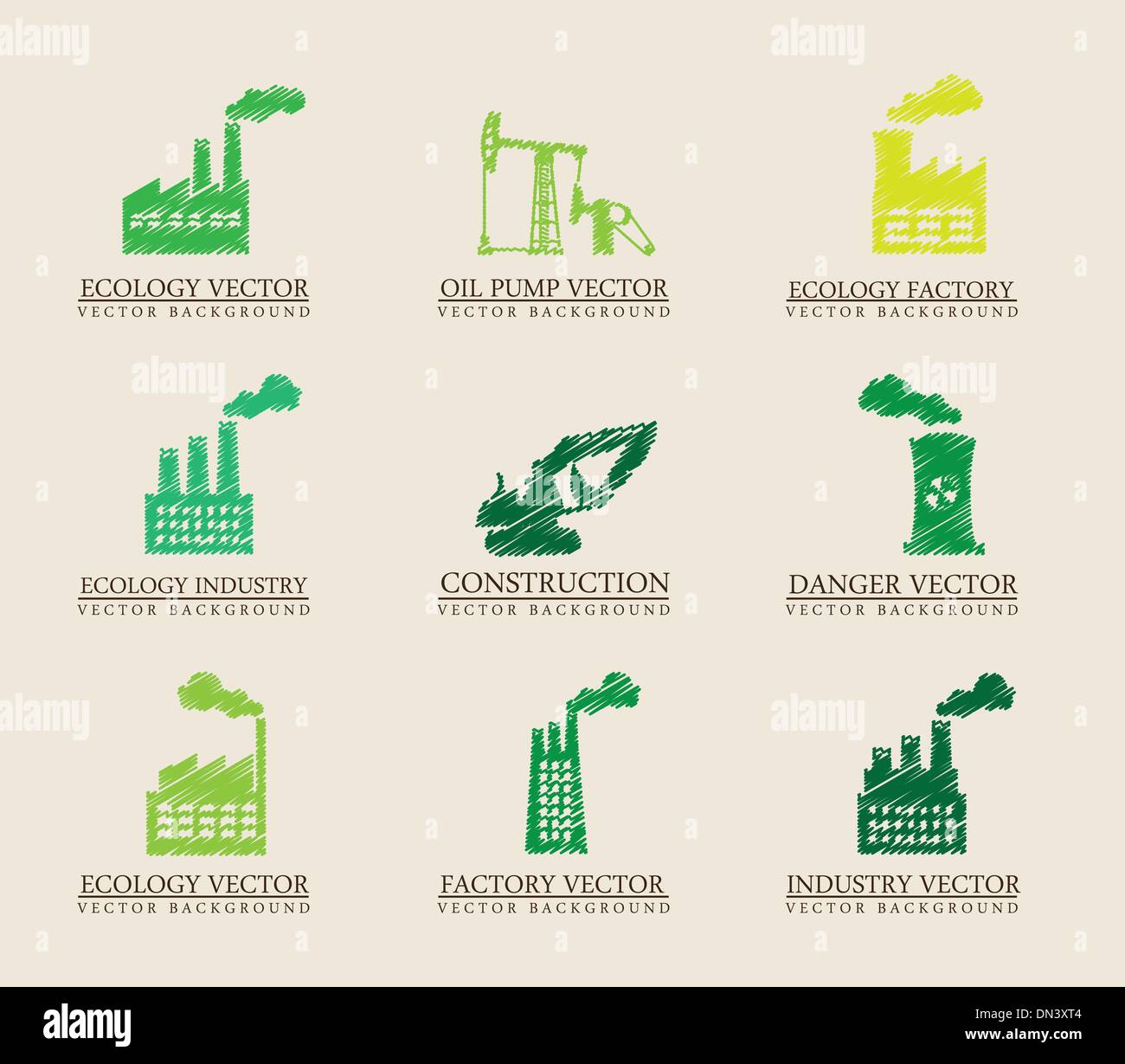 Industry factory window Stock Vector Images - Alamy