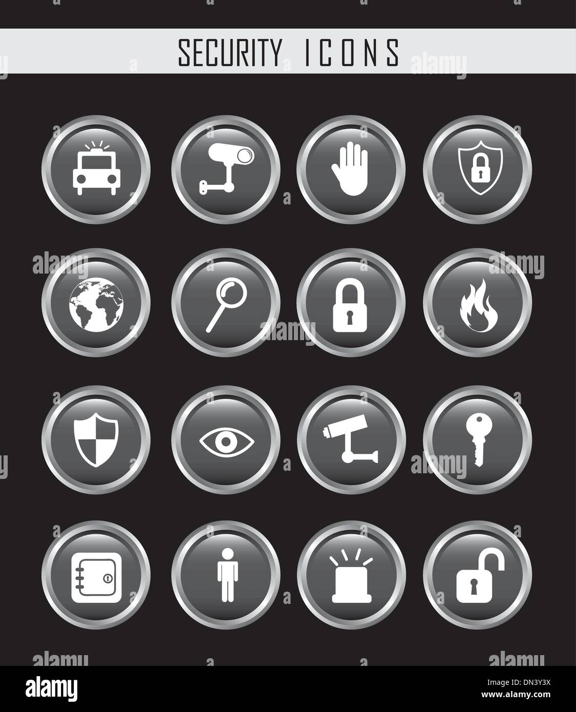 Glass box security Stock Vector Images - Alamy