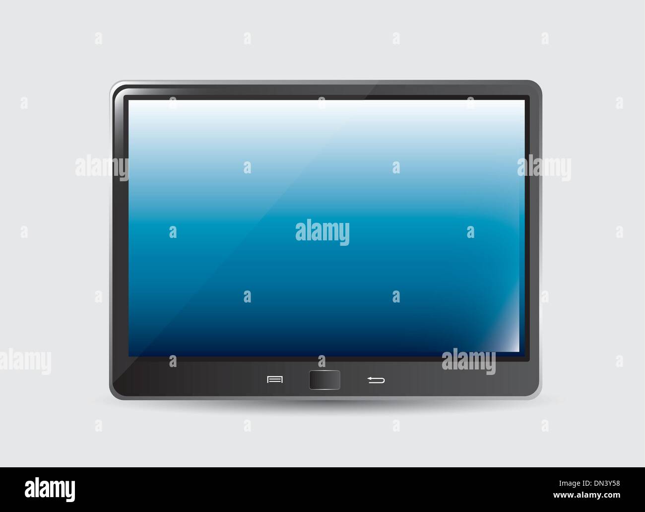 Blank touchscreen Stock Vector Images - Alamy