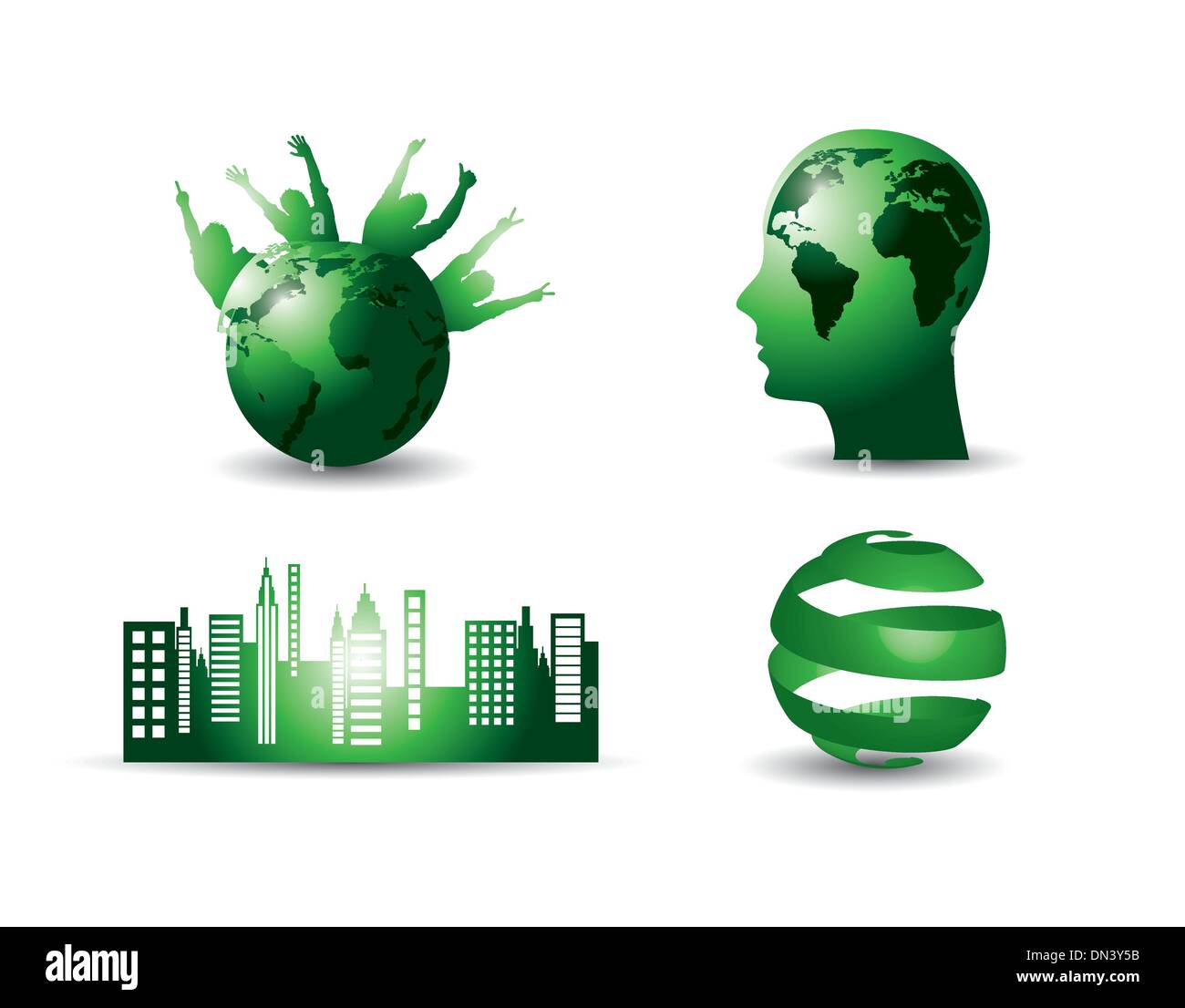 International green Stock Vector Images - Alamy