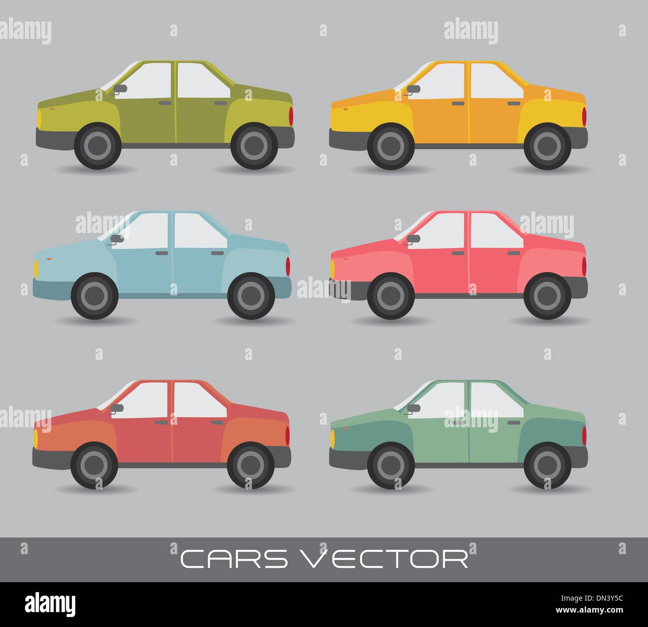 Model of the cartoon cars hi-res stock photography and images - Alamy